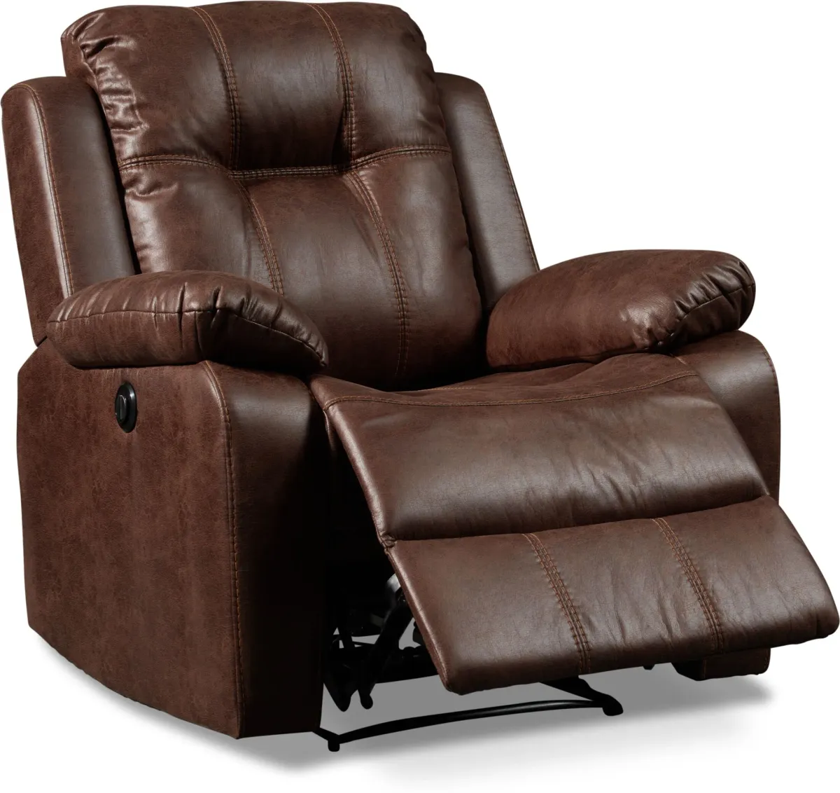 Diaz Dual-Power Recliner by American Signature Furniture | Furniture.com