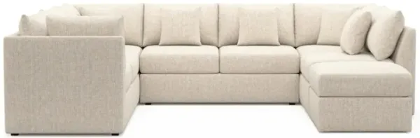 The Pitt Foam Comfort Sectional - Haley Ivory by American Signature ...