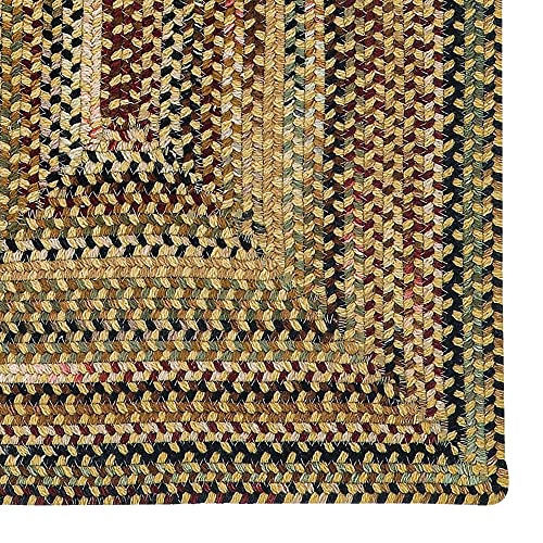 Capel Bangor Amber 8' 6" X 8' 6" Concentric Rectangle Braided Rug