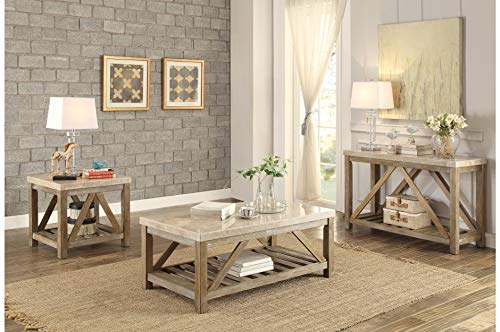 Homelegance HO- Ridley Sofa Table, Brown