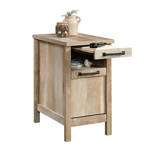 Sauder Cannery Bridge Side Table, Lintel Oak finish