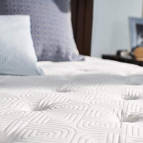 Sealy Essentials Spring Winter Green Euro Pillowtop Bed Mattress ...