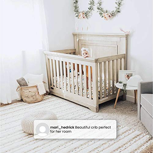 Simmons Kids SlumberTime Paloma 4-in-1 Convertible Baby Crib ...