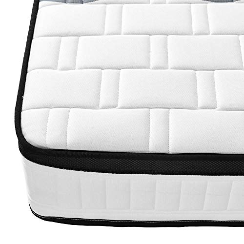 Swiss Ortho Sleep Hybrid High Density Memory Foam and Spring Mattress ...