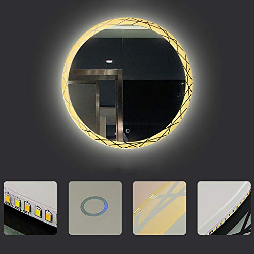 LED Bathroom Mirror LED Lighted Bathroom Wall Mounted Fogless Mirror ...
