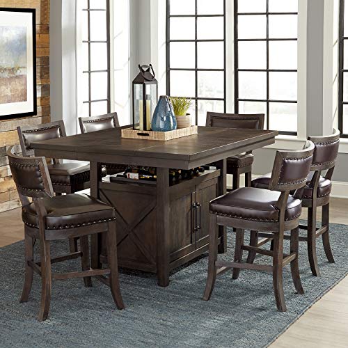 Lexicon Palladium 5-Piece Counter Height Dining Set, Cherry