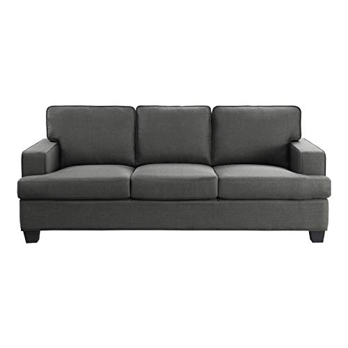 Lexicon Fernleaf Living Room Sofa, Charcoal