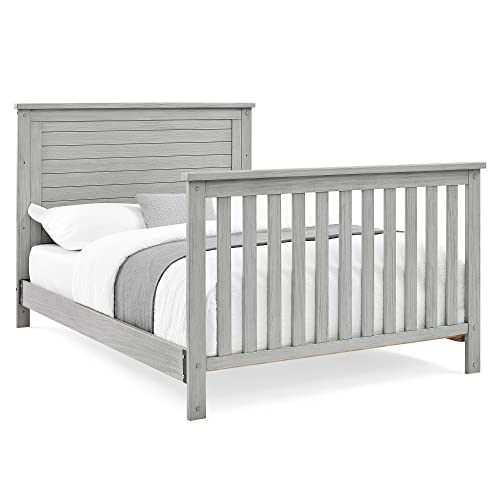 Delta Children Simmons Kids Caden 6-in-1 Convertible Crib with Trundle ...