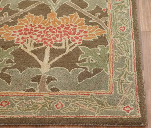 USA RUG Old Hand Made Pattern William Morris Cecil Green Traditional ...