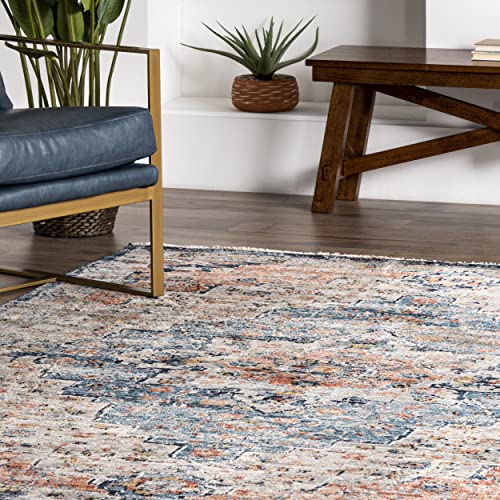 nuLOOM Sawyer Vintage Transitional Area Rug, 10', Multi