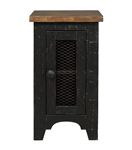 Signature Design by Ashley Valebeck Rustic Farmhouse Chair Side End ...