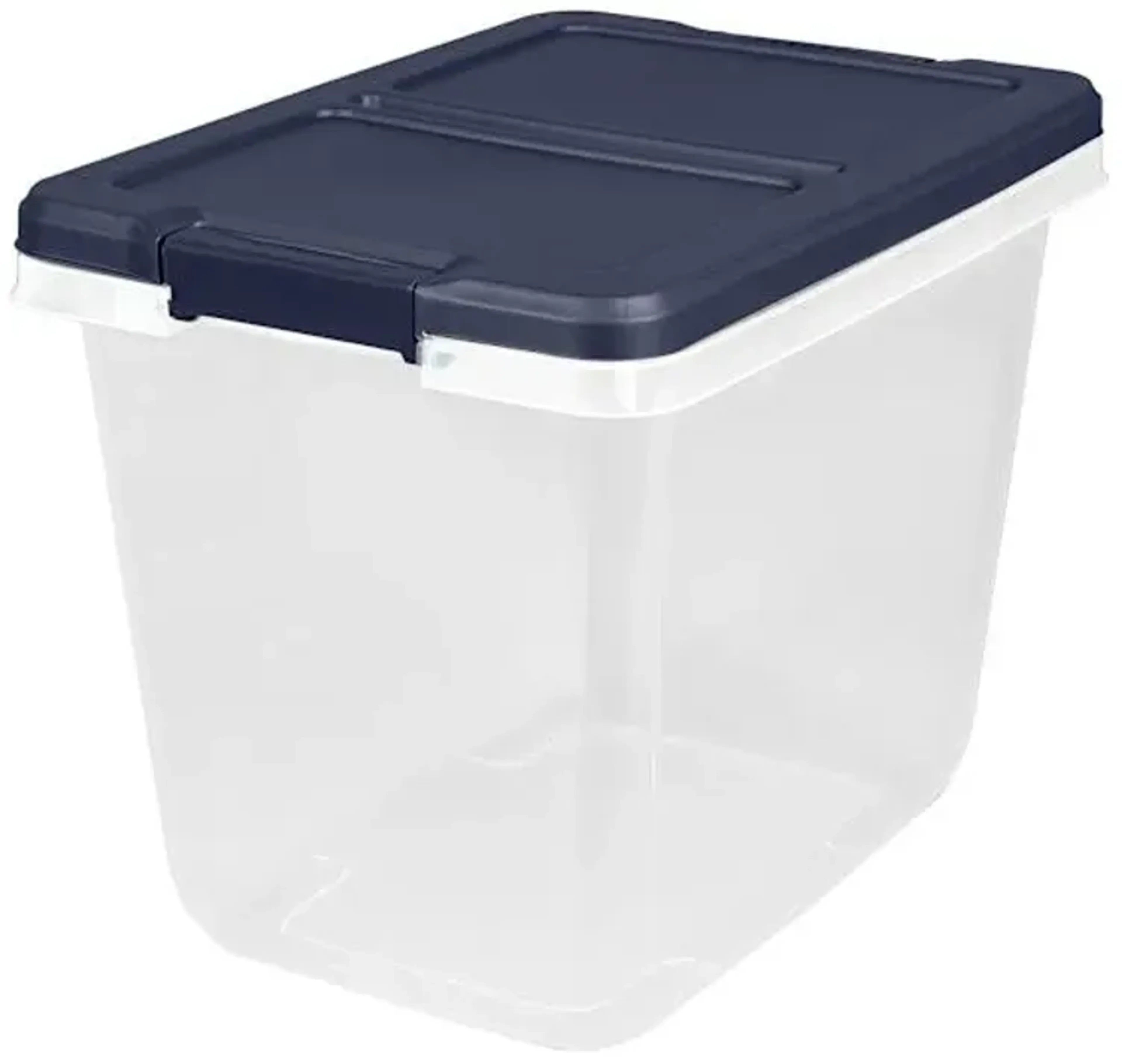 Home Logic Clear Storage Bin With Lid 27l At Home | Furniture.com