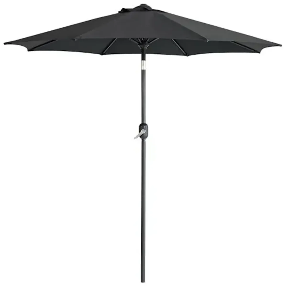 Yellow Crank & Tilt Round Patio Umbrella, 7.5' by At Home | Furniture.com