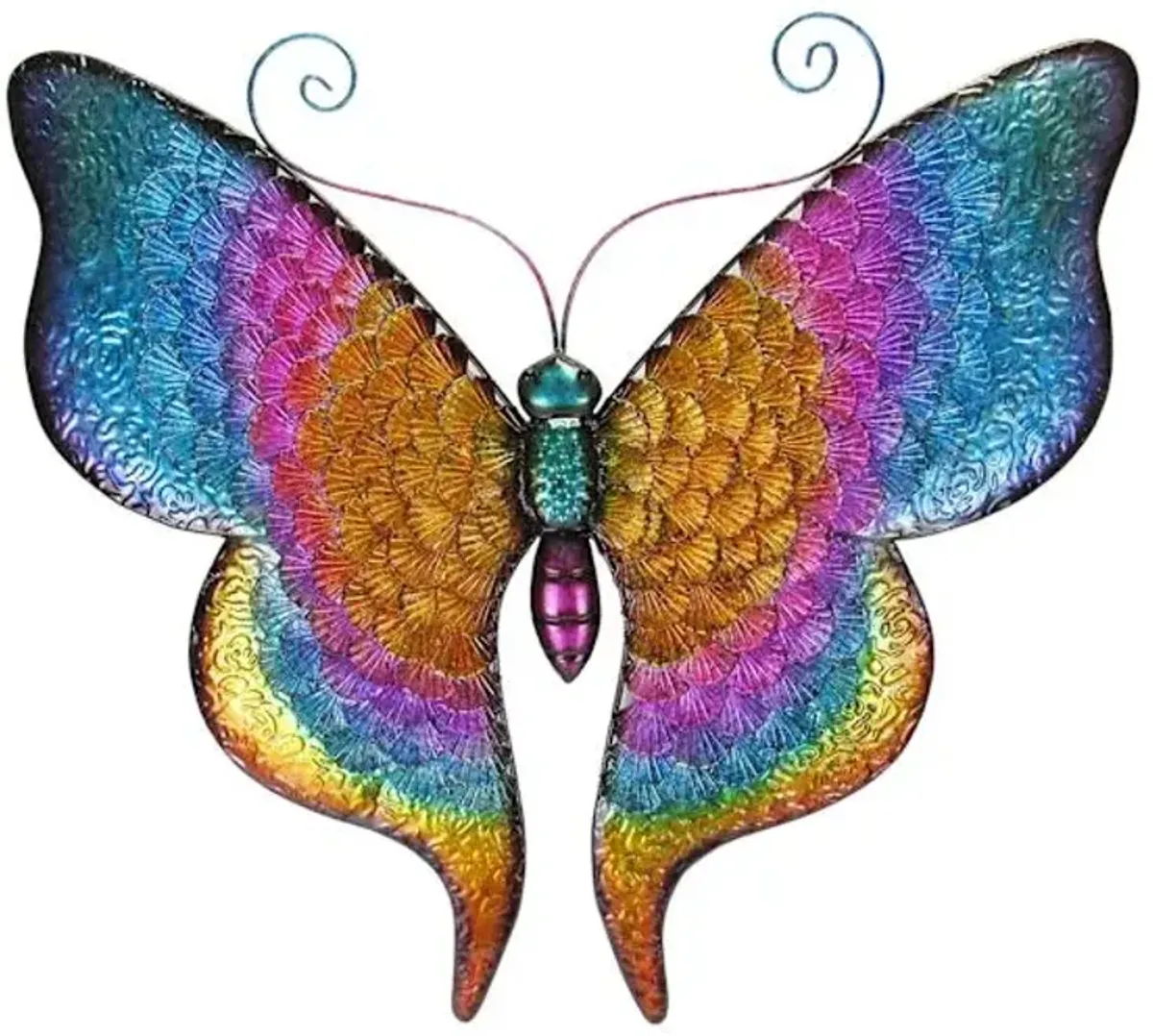 Welcome Metal Outdoor Wall Decor, 12x7 by At Home | Furniture.com