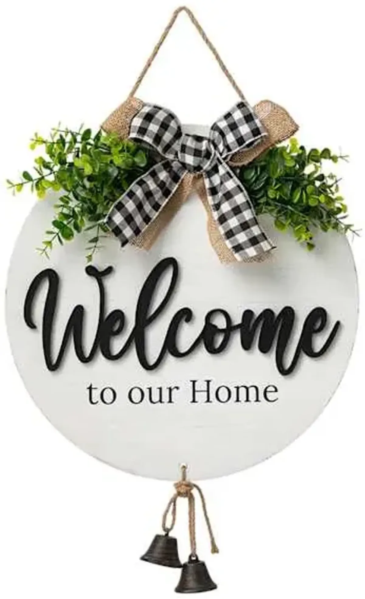 Welcome To Our Porch Sign, 45.3” by At Home | Furniture.com