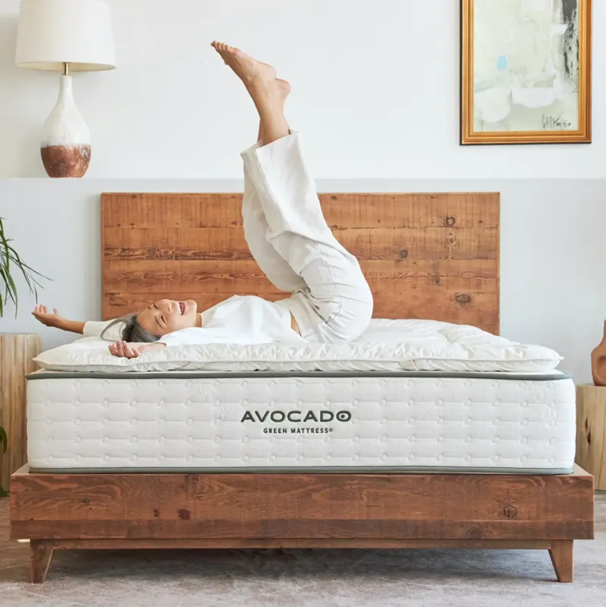 Alpaca Wool Mattress Toppers by Avocado Green Mattress | Furniture.com