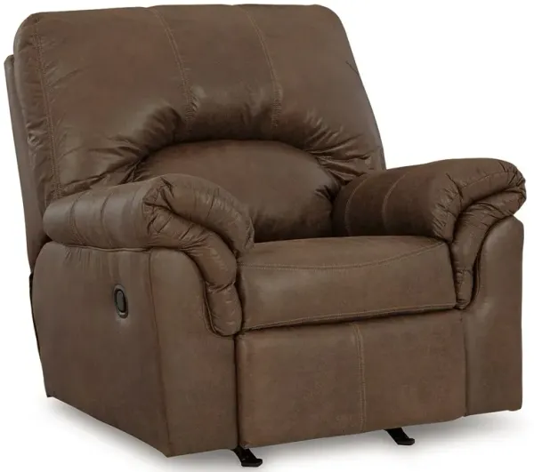 The Shaq Black Leather Dual Power Recliner by Rooms To Go | Furniture.com