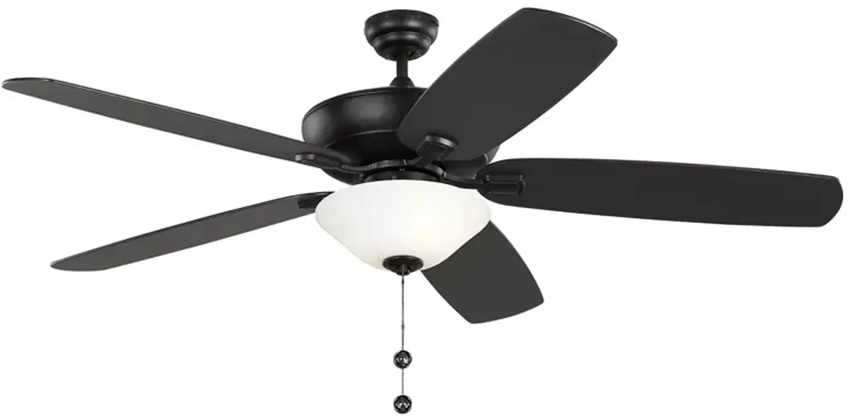 52” Windspun Soft Brass and Natural Wood LED Ceiling Fan with Remote by ...