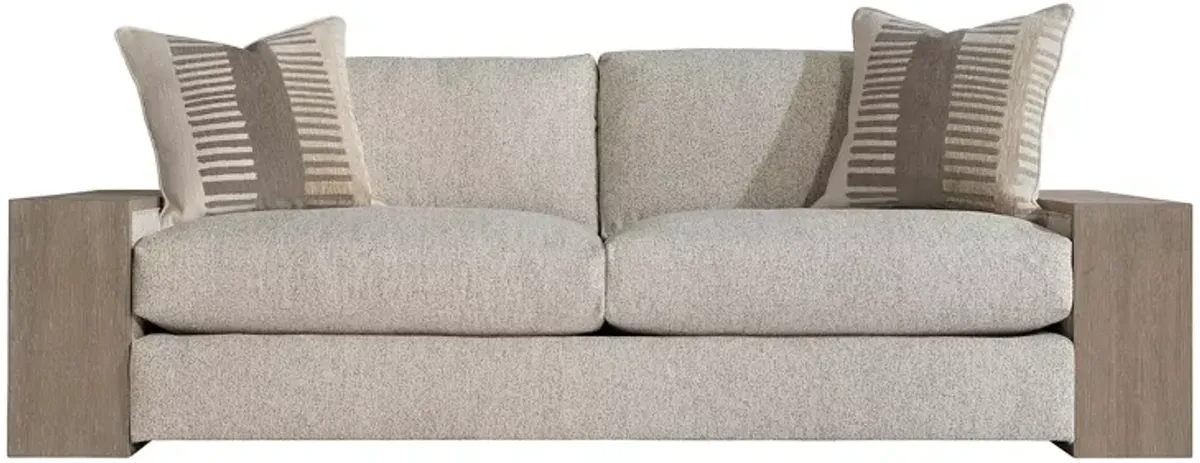 Beachside Walk Linen Textured Slipcover Sofa by Rooms To Go | Furniture.com