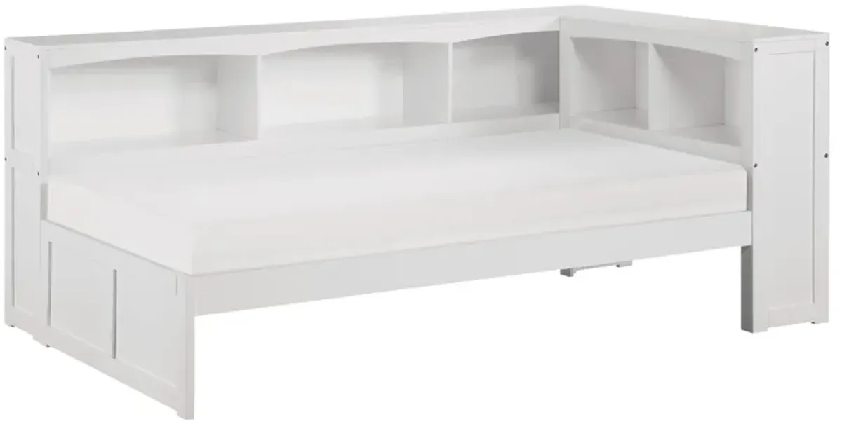 Colors Twin Corner Bookcase Bed by Cardi's Furniture & Mattresses ...