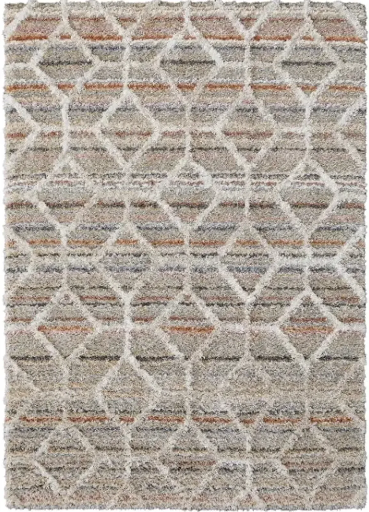 Feizy Enzo Ivory/Gray 8' x 11' Rug by Darvin Furniture and Mattress ...