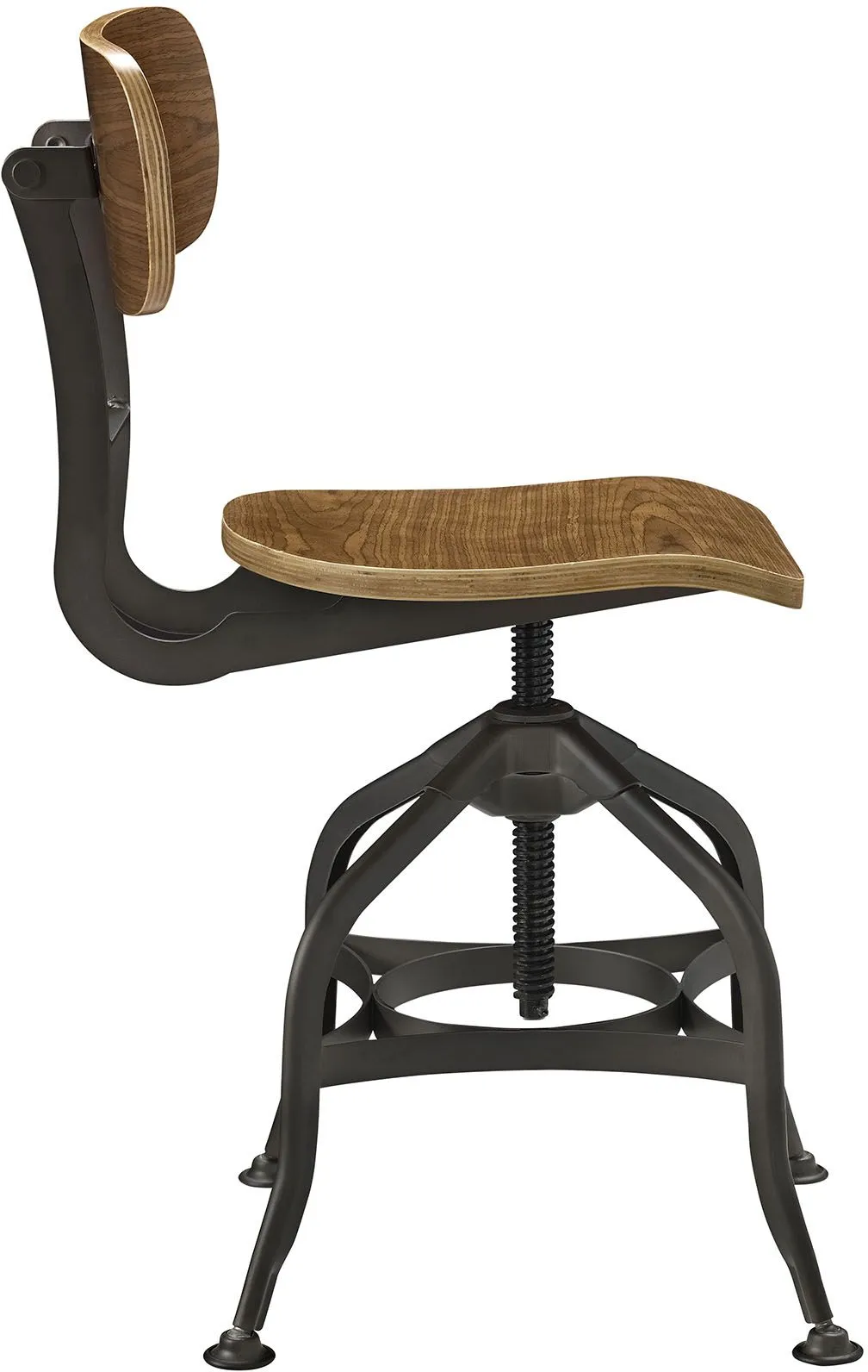 Mark Adjustable Wood Dining Stool