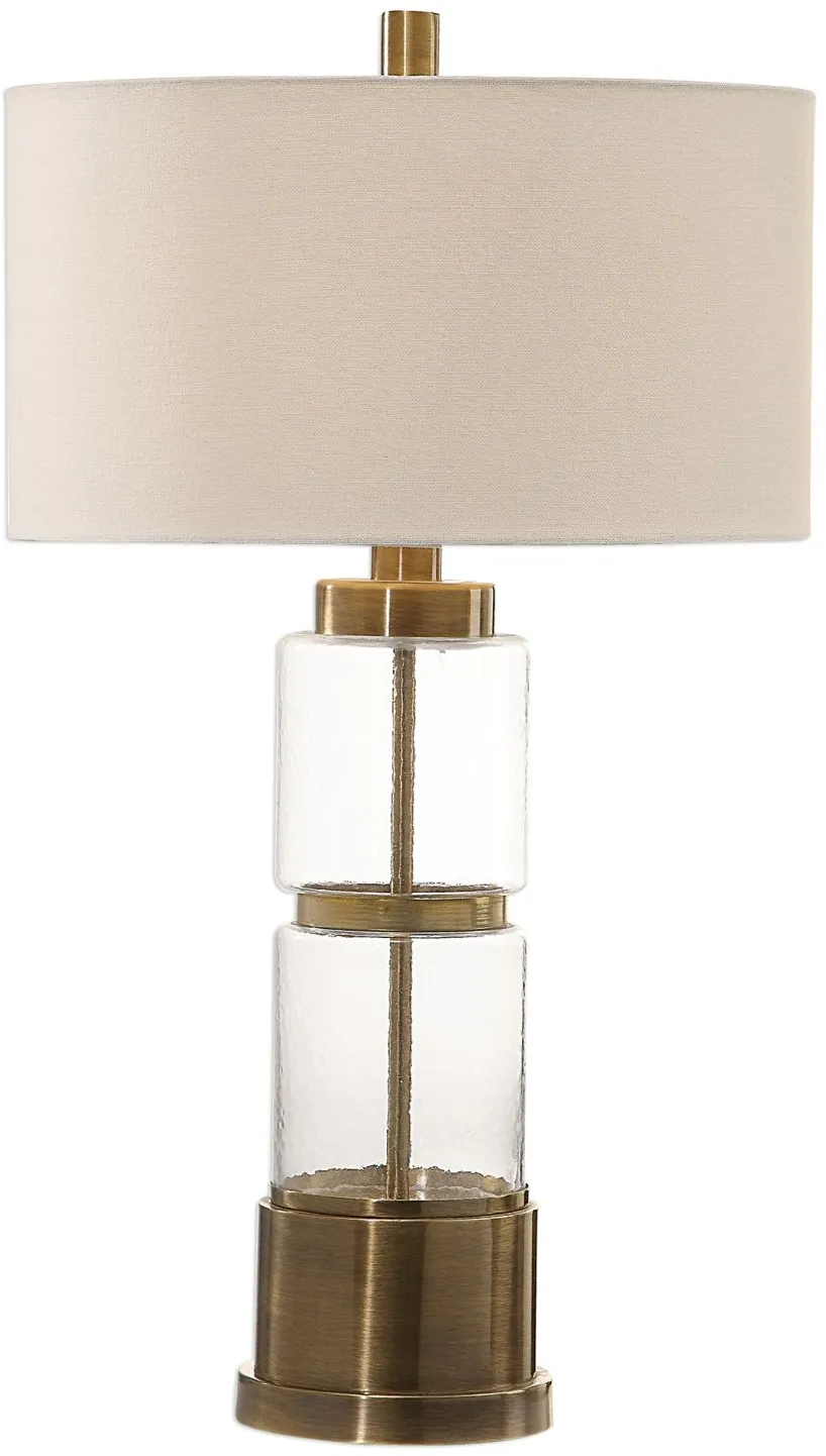 Vaiga Glass Column Lamp