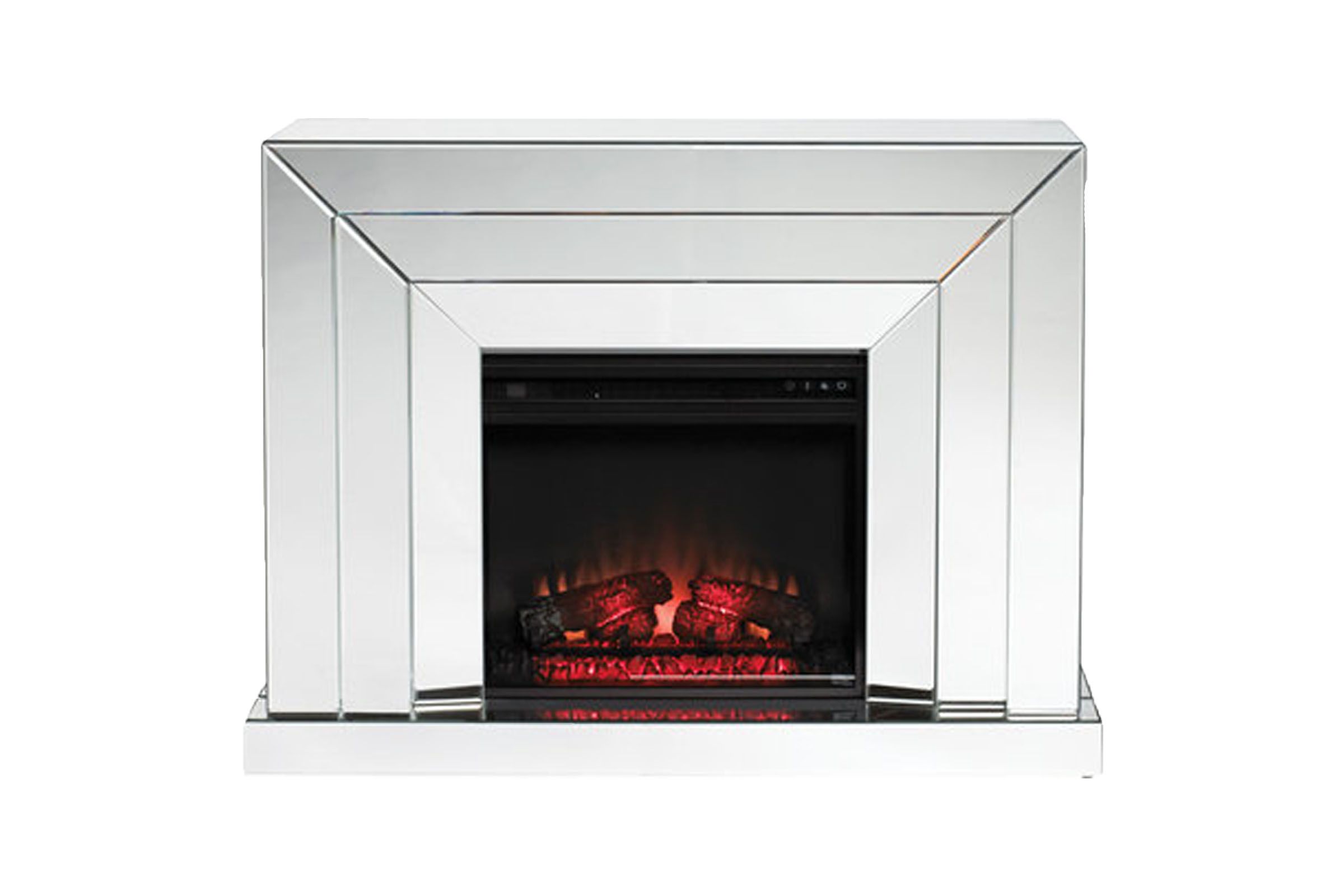 Emma Mirrored Electric Fireplace