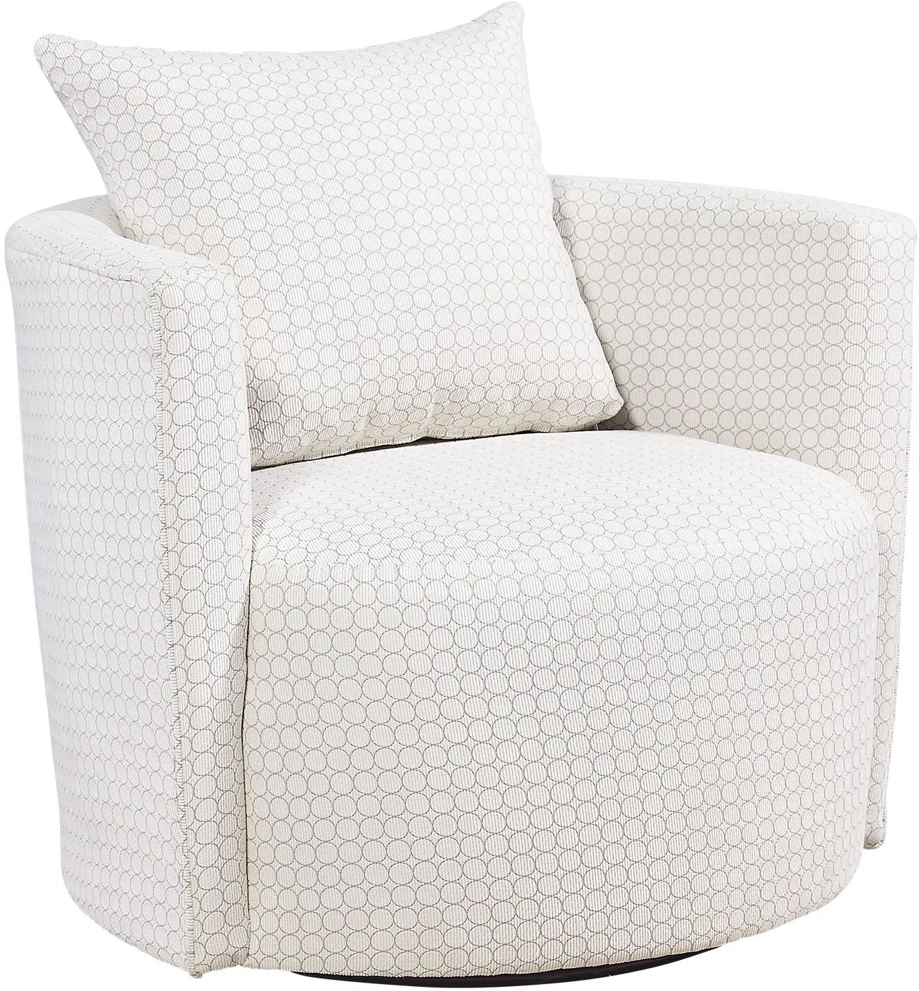 Zephyr Swivel Accent Chair by Jonathan Louis