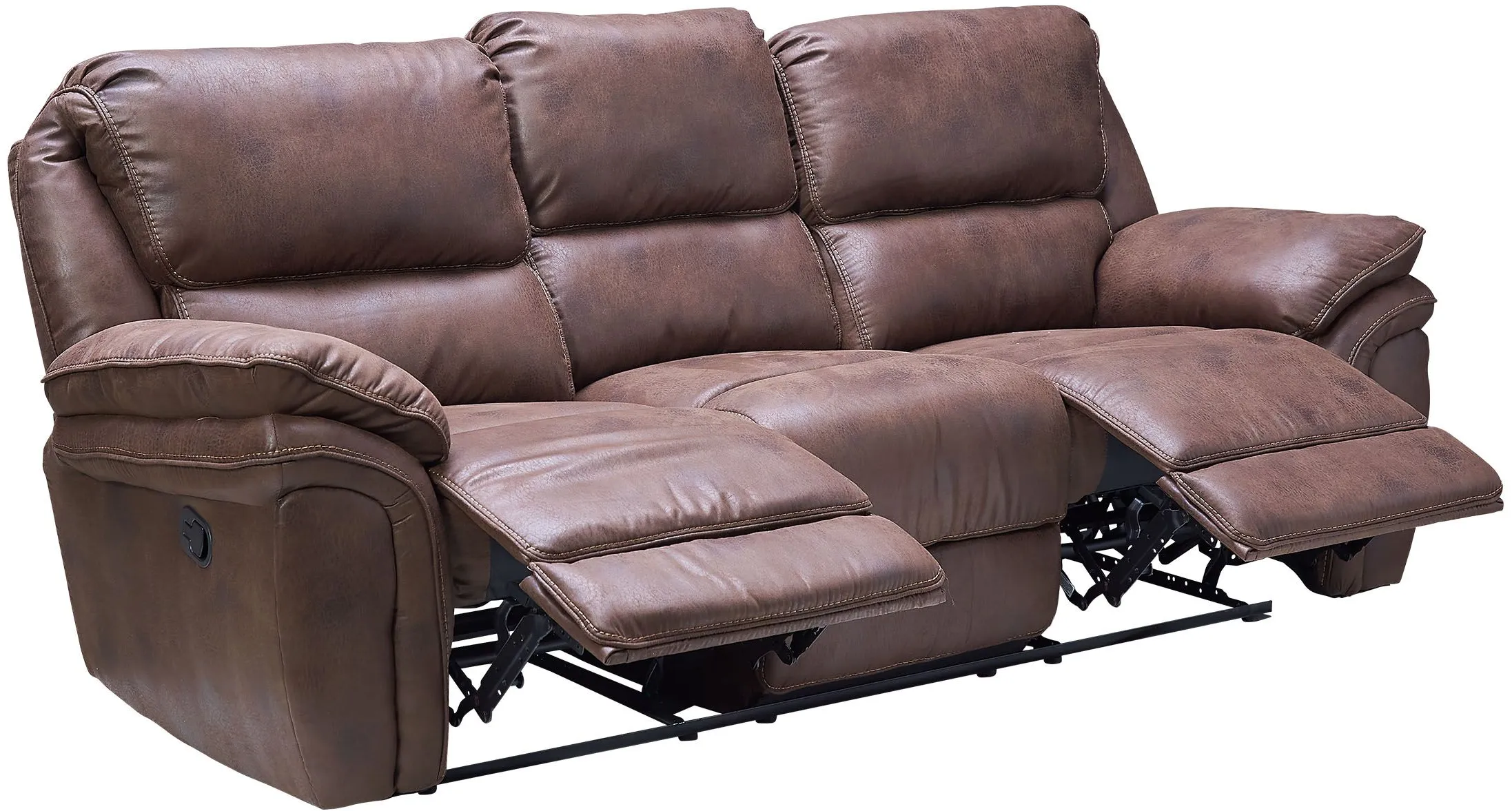 Ero Brown Reclining Sofa