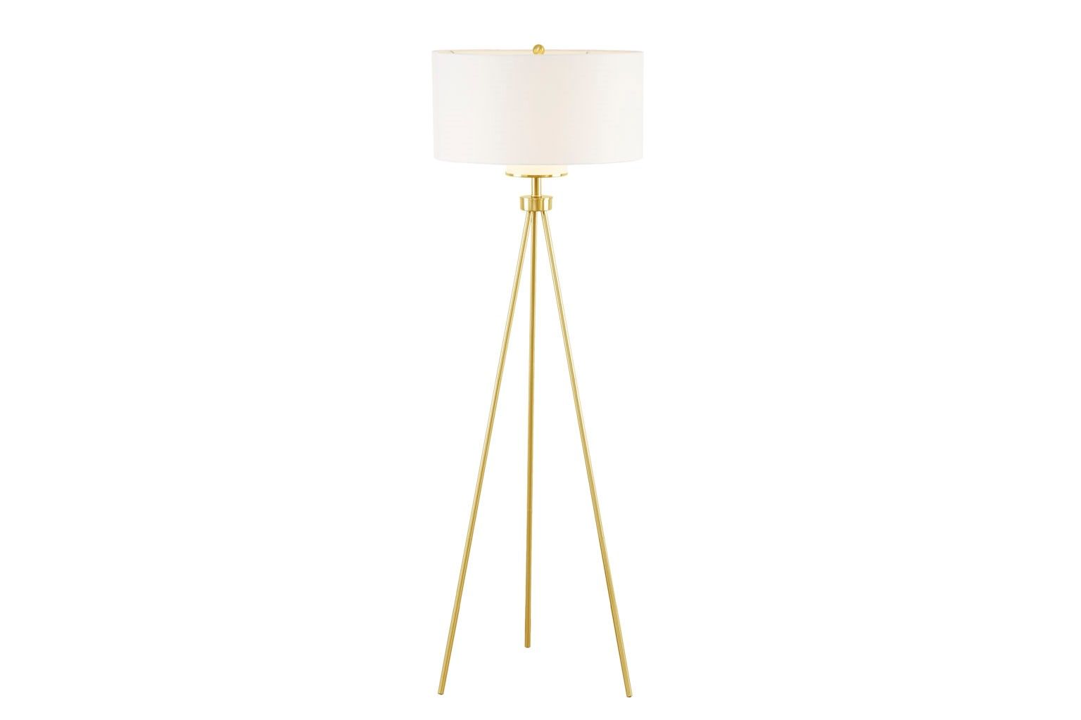 Pacific Gold Tripod Floor Lamp