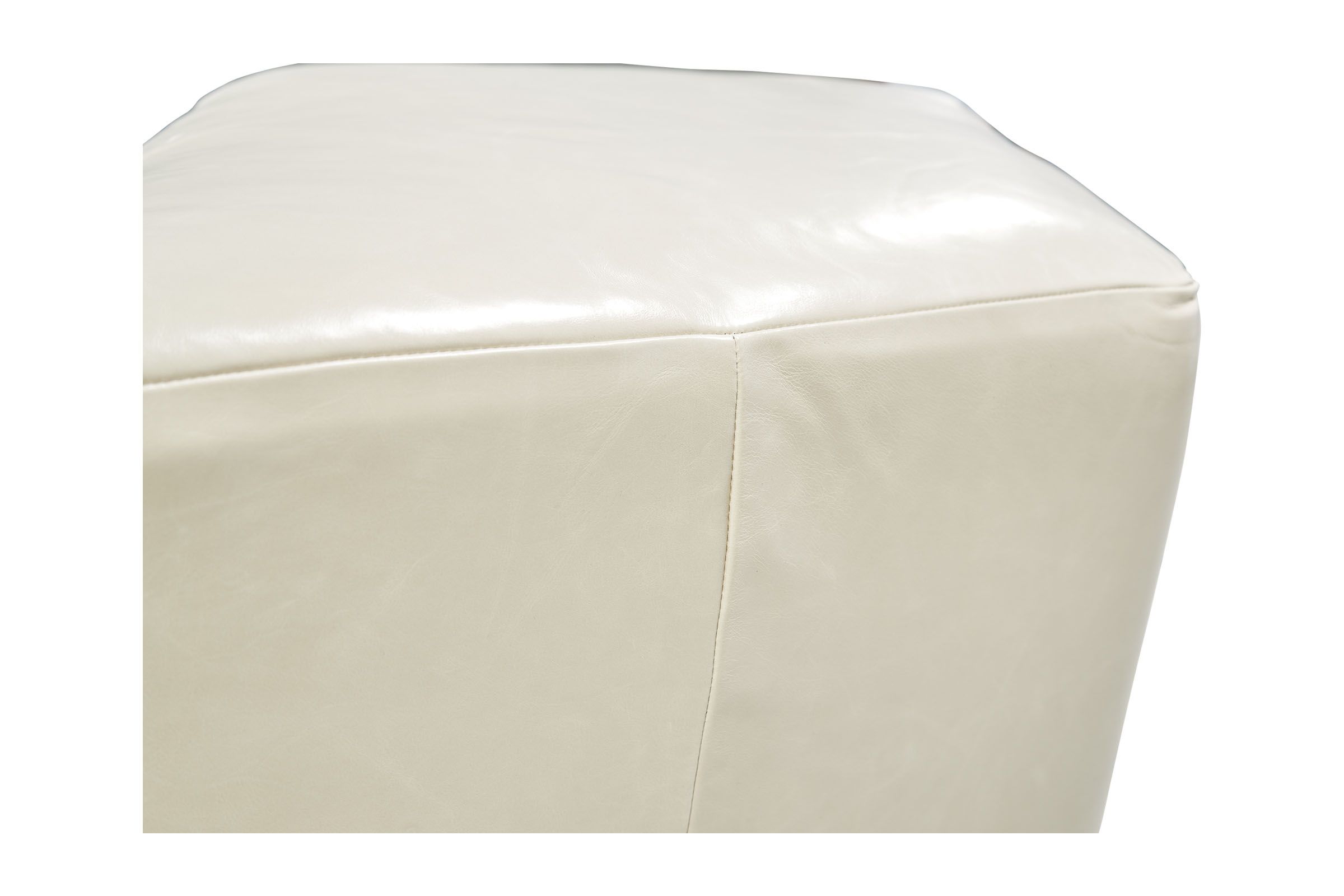 Avery Ivory Footstool by Jonathan Louis Design Lab