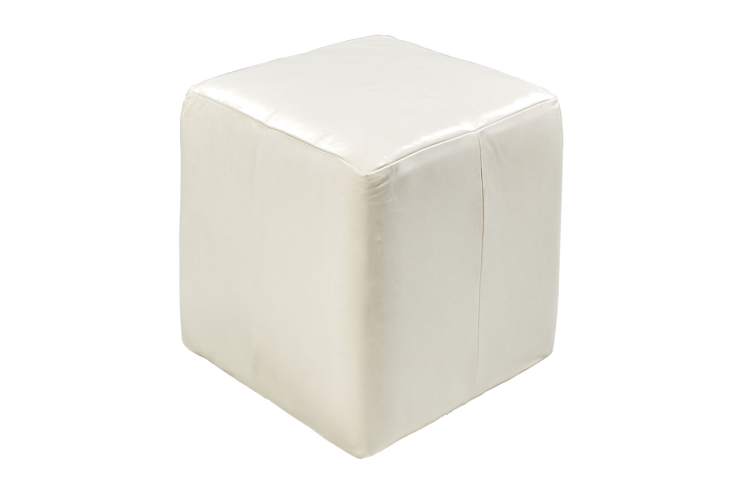 Avery Ivory Footstool by Jonathan Louis Design Lab