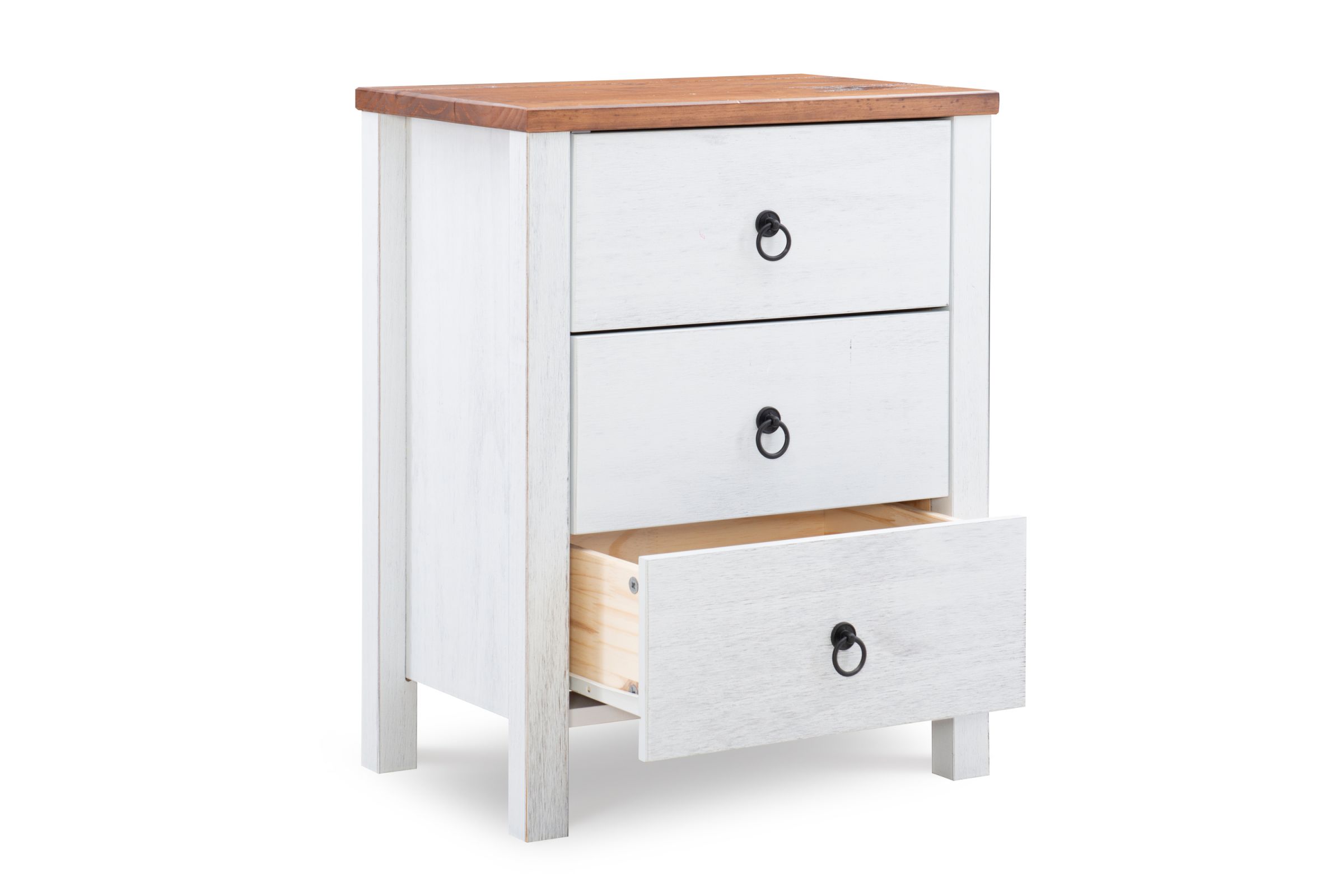 Rustic 3-Drawer Chest