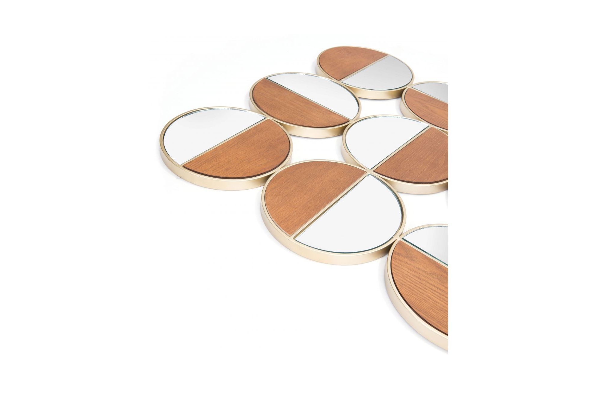 Cycle Round Mirror Multicolor