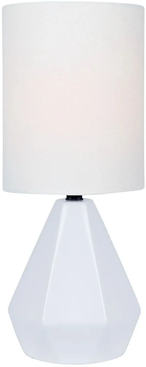 Mason White Table Lamp