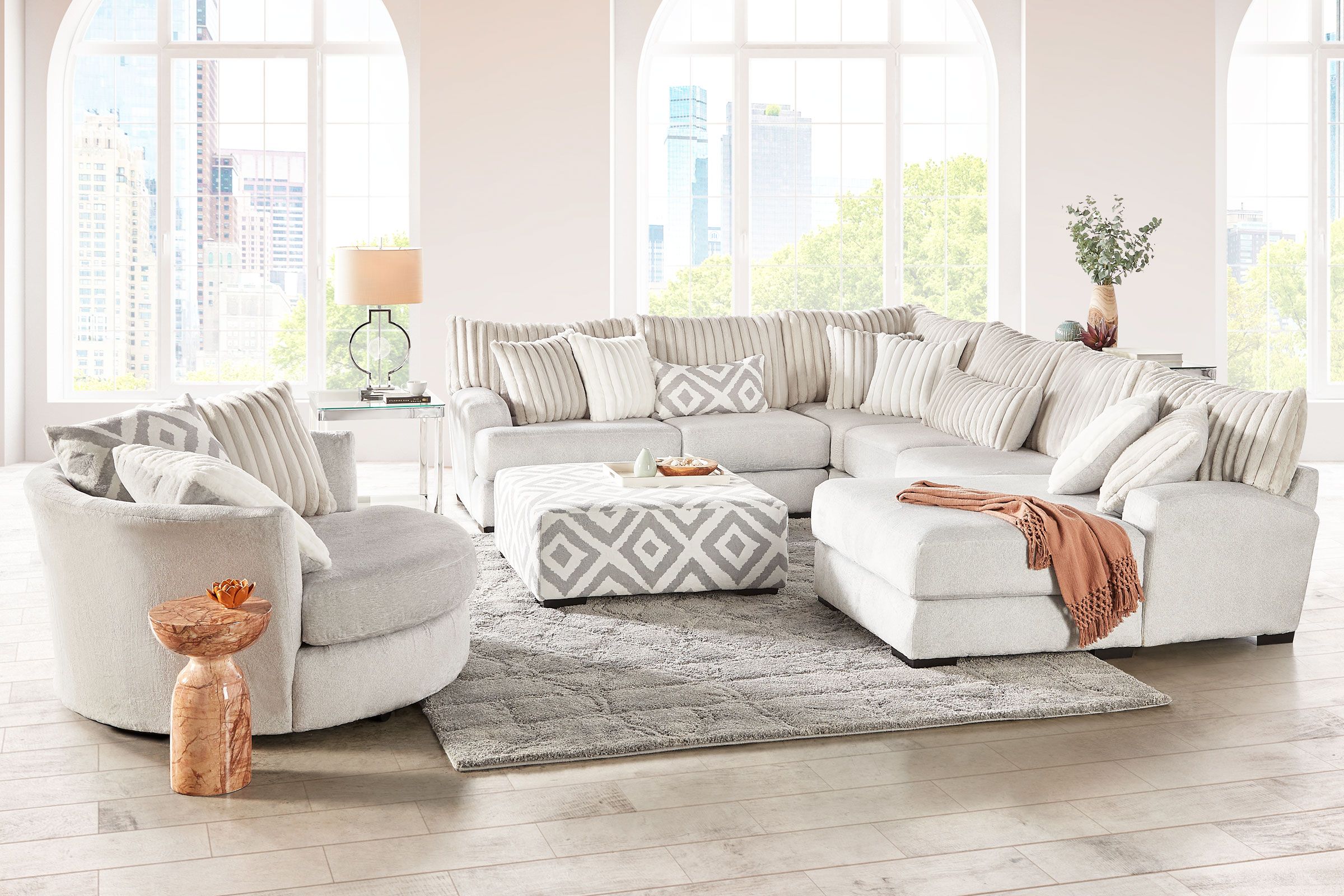 Chloe 3-Piece Sectional
