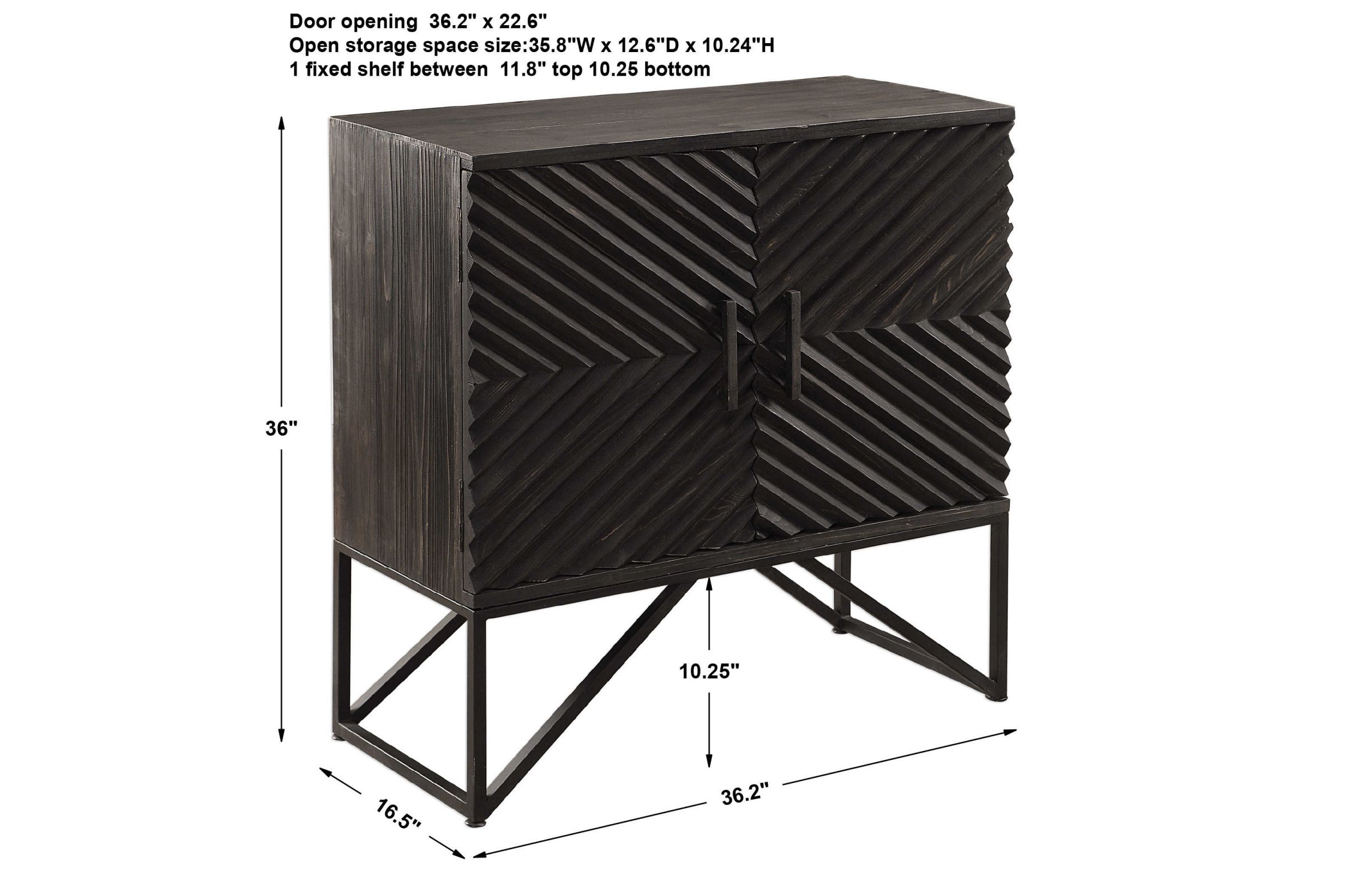 Zadie 2 Door Cabinet by Uttermost