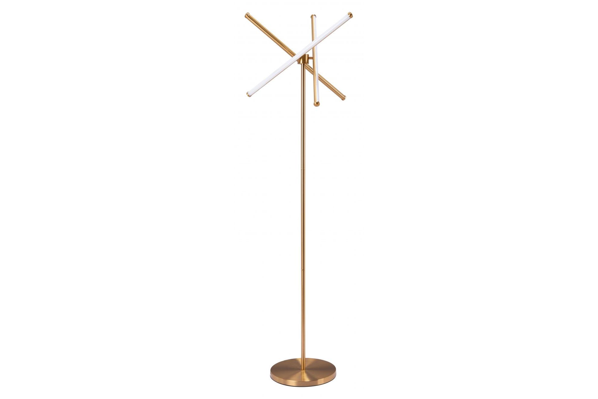 Garza Brass Floor Lamp