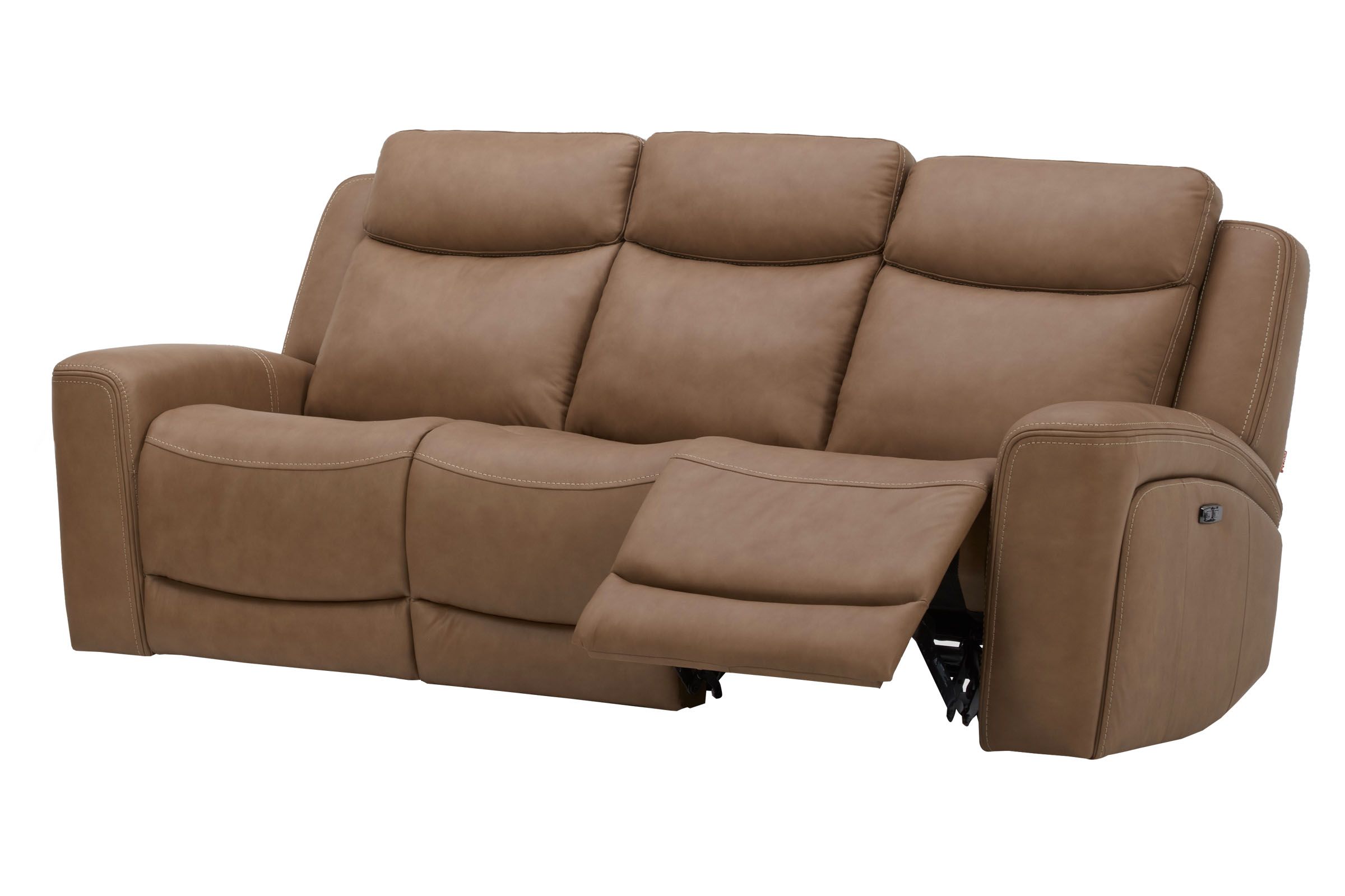 Knox Dual Power Leather Reclining Sofa