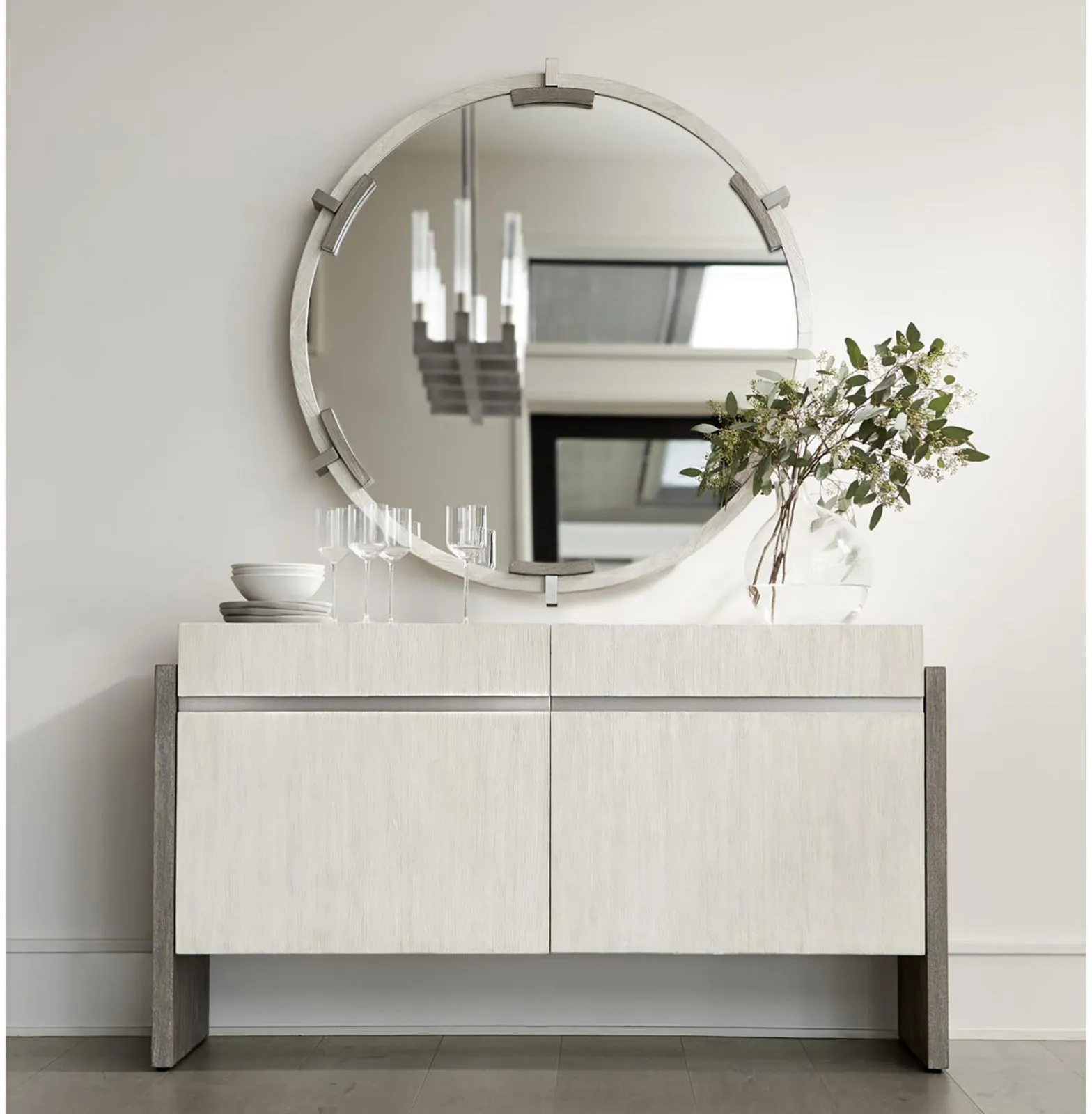 Foundations Mirror Light Shale by Bernhardt