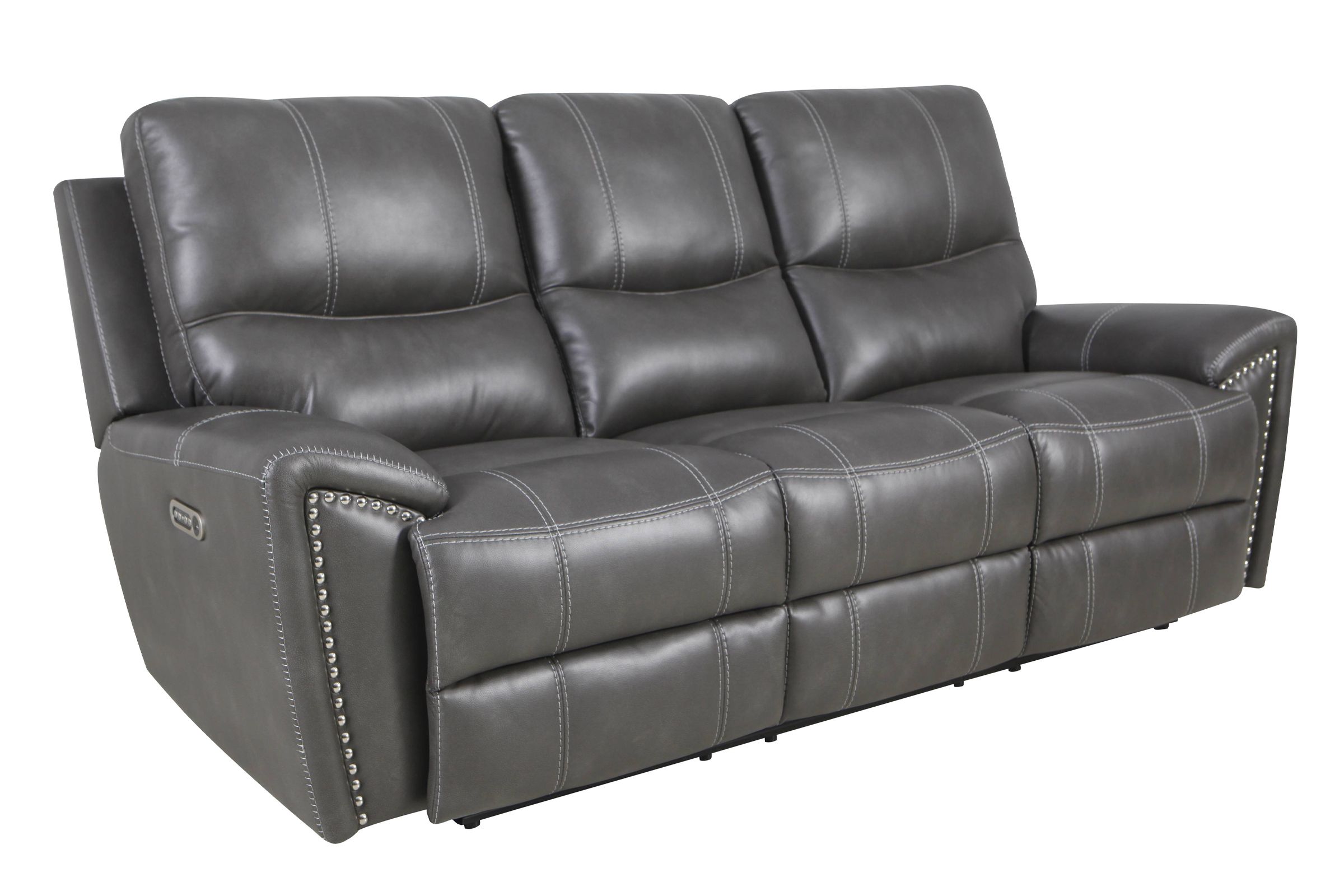 Brooks Charcoal Dual Power Reclining Sofa