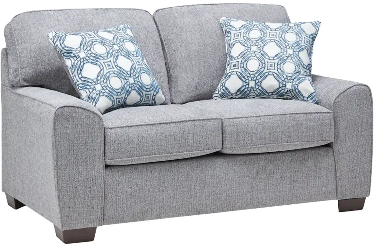 Redding Grey Loveseat by Gardner White Furniture