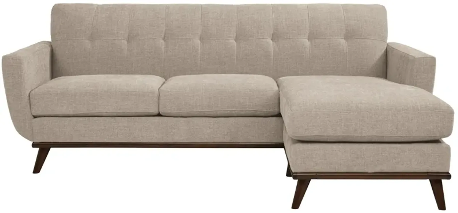 Elliot Pebble Sofa Chaise by Gardner White | Furniture.com