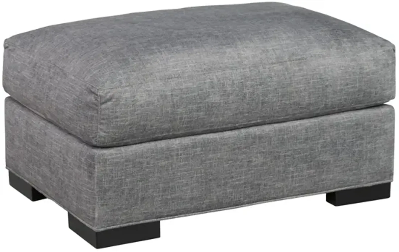 Bulova Silver Ottoman by Gardner White | Furniture.com