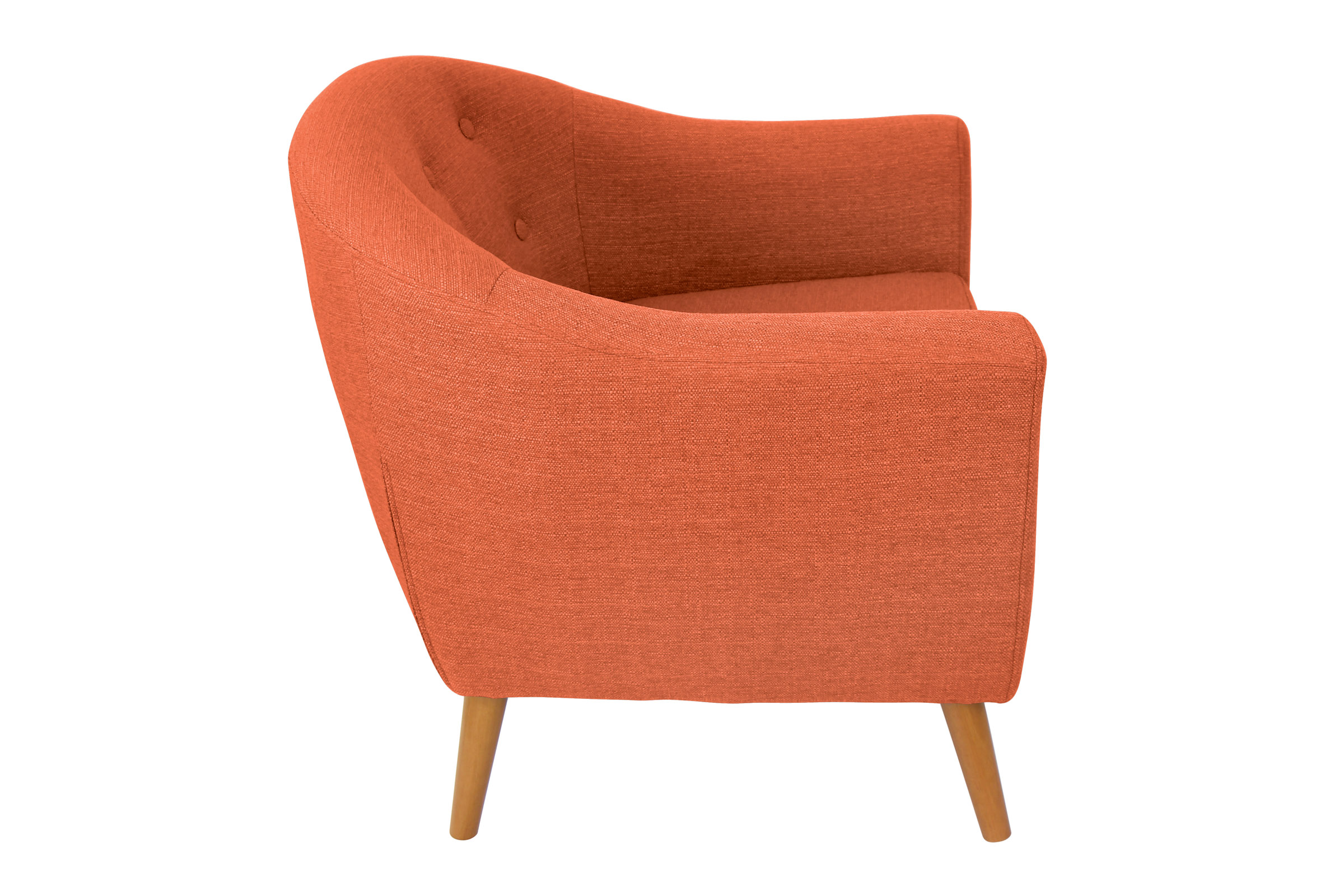 Rockwell Orange Chair by LumiSource