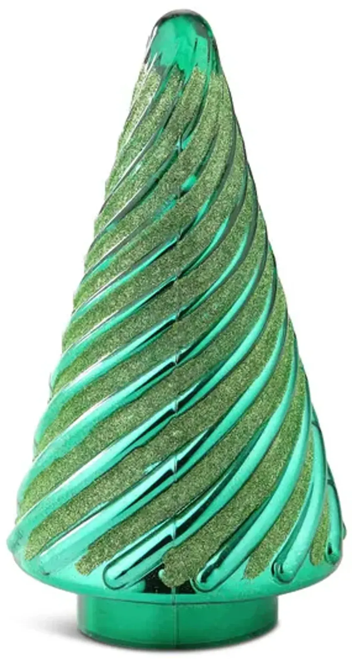 Medium Green Mercury Glass Christmas Tree 6.7”W X 14”H by Steinhafels ...