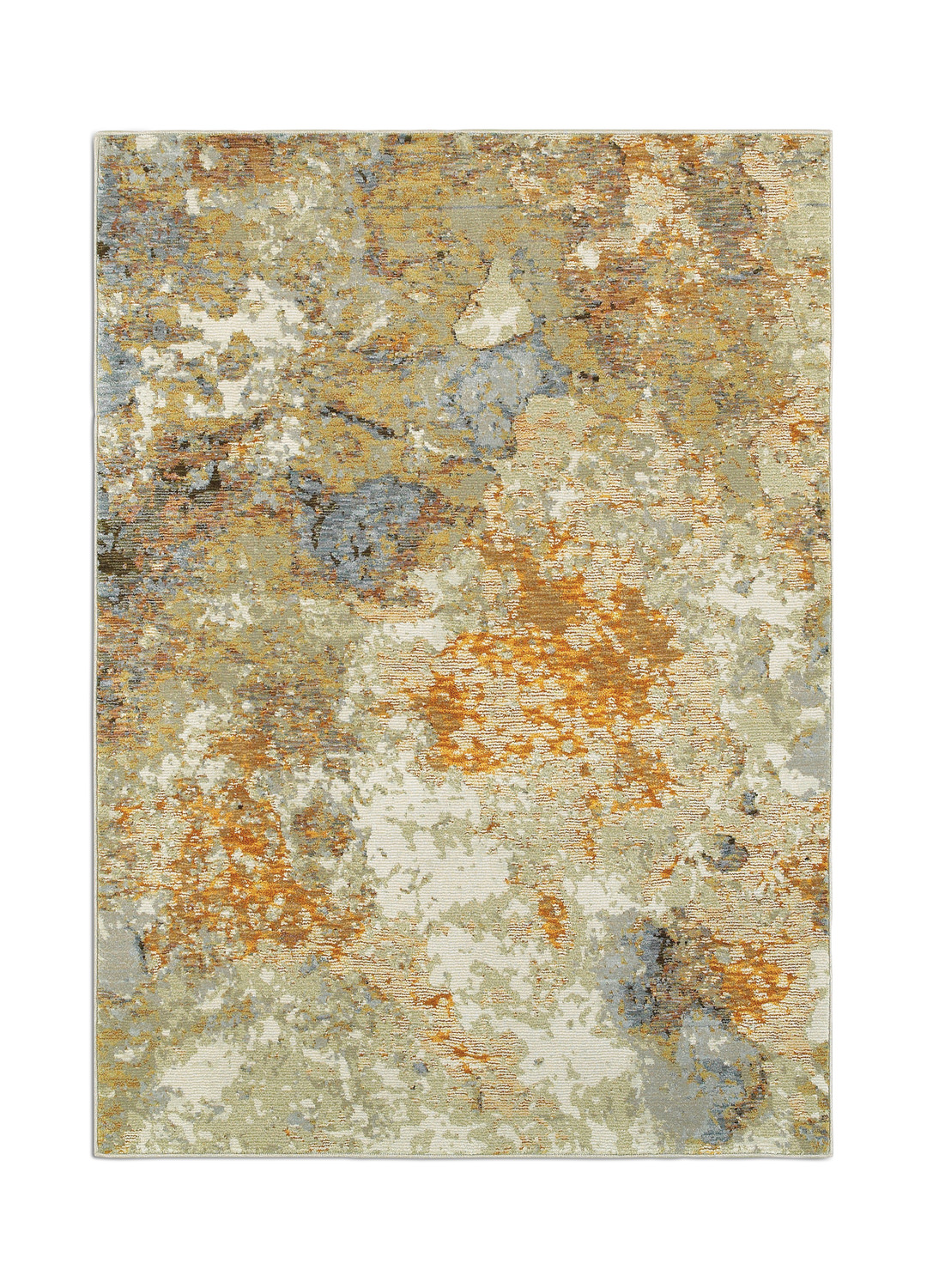 Evolution Pear Amber Area Rug - 5 3 X 7 3