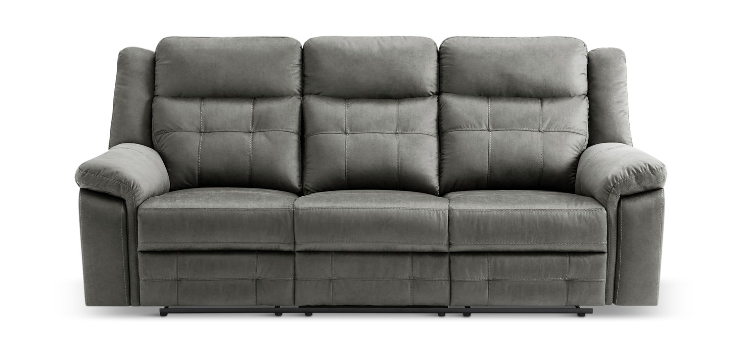 Hector Reclining Sofa - Grey
