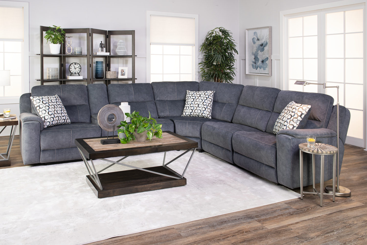 Nyla 6 Piece Power Reclining Modular Sectional